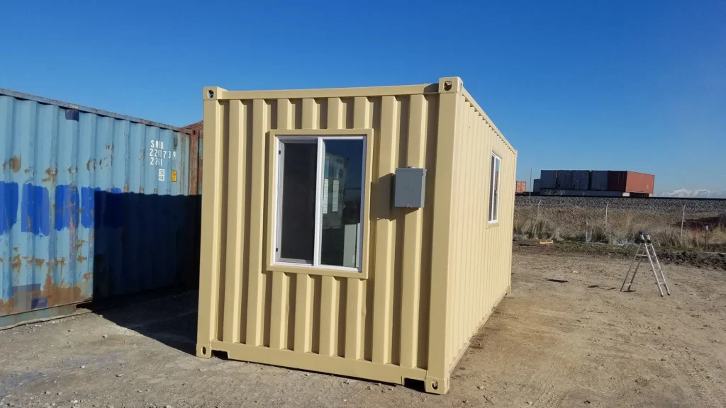 Shipping Container Window - Container Aquatics